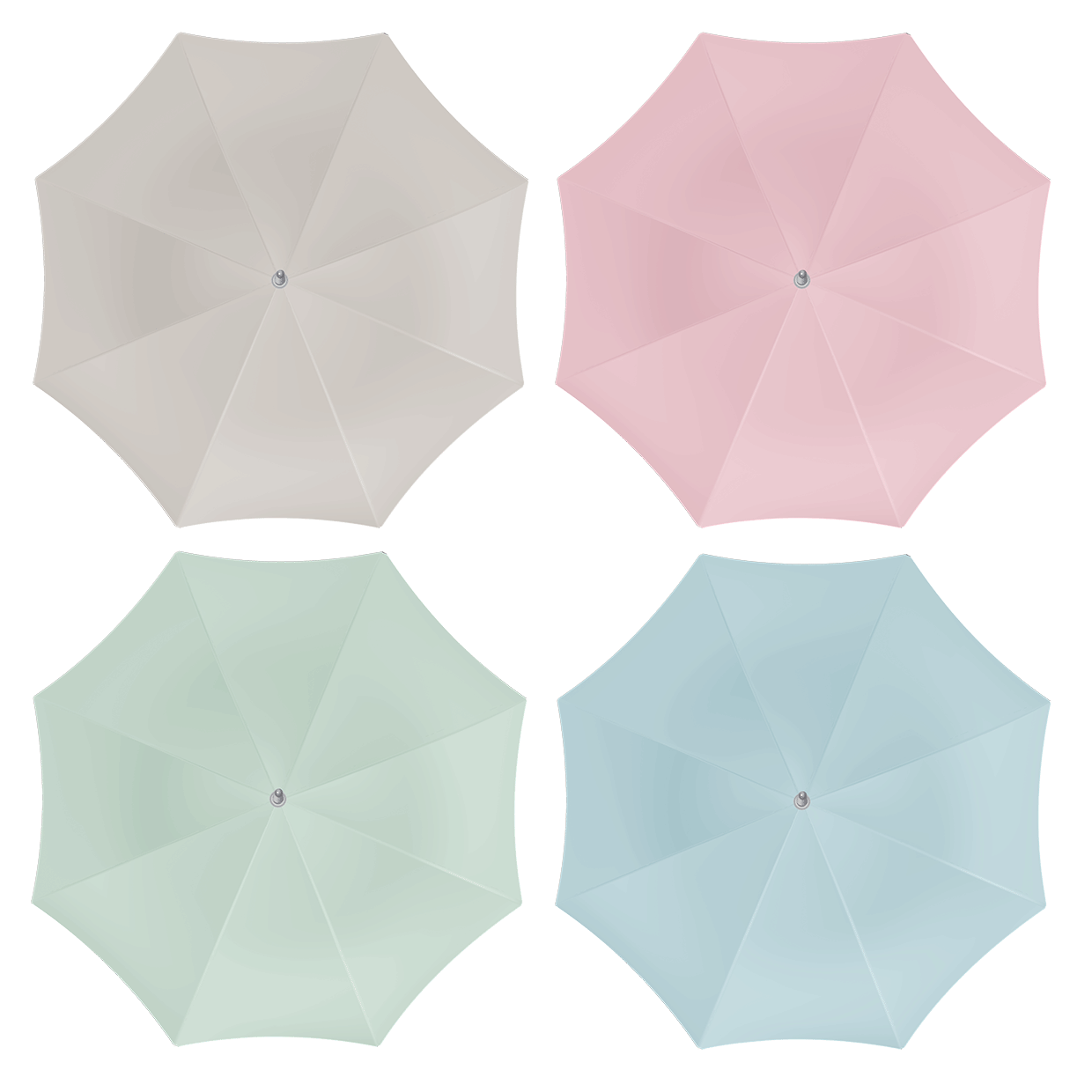 Parasol pastel 180 cm | Summer Toys