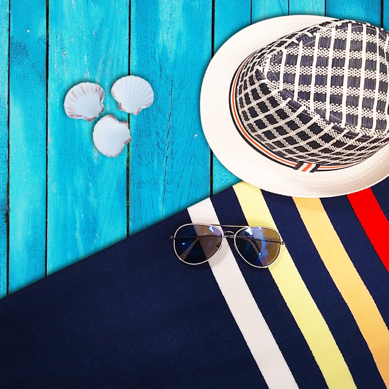 Strandlaken Maritime Stripes 100x180 cm | Summertoys