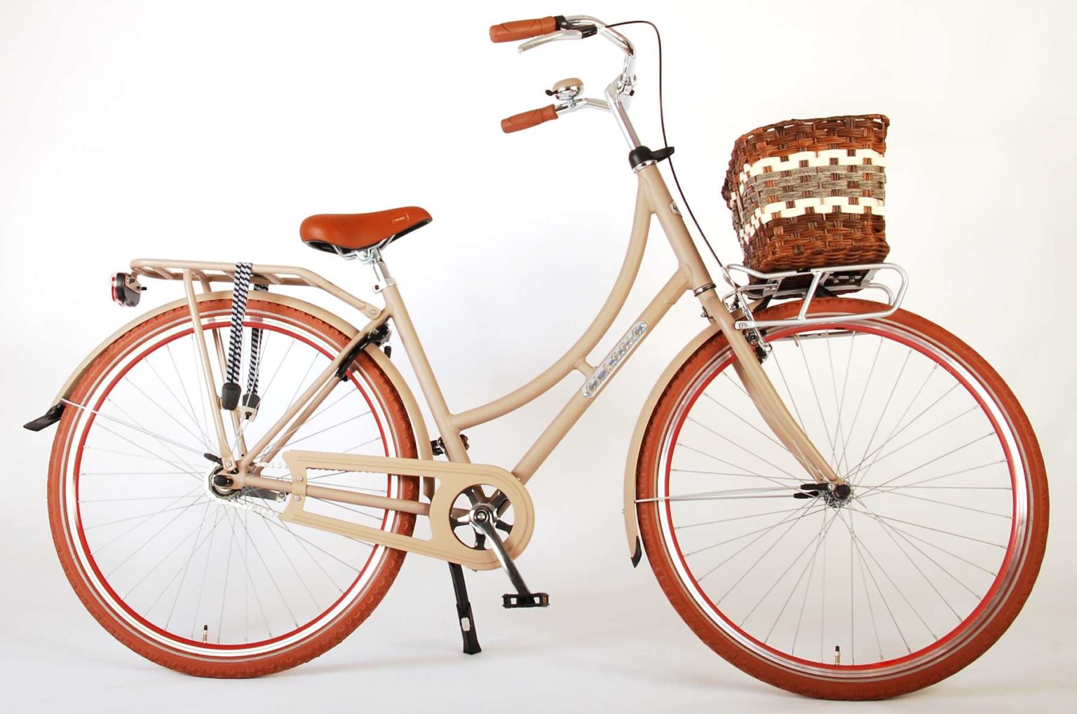 Damesfiets Classic oma - Mat Zand - 28 inch | Summertoys